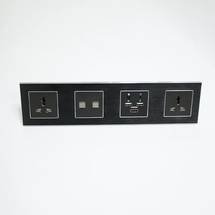 Customized 5 Star Hotel Wall Mounted Media Hub with Bluetooth