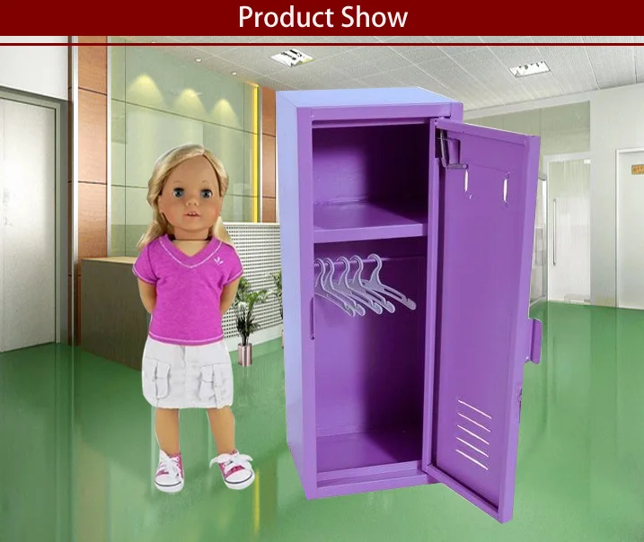 American Girl Doll Steel Mini Lockers 18 Inch Doll Clothes Locker Steel ...