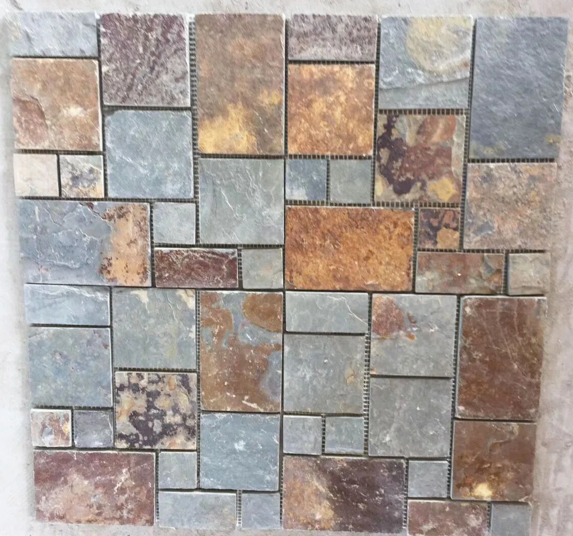 Natural Outdoor Slate Stepping Stones - Durable & Stylish