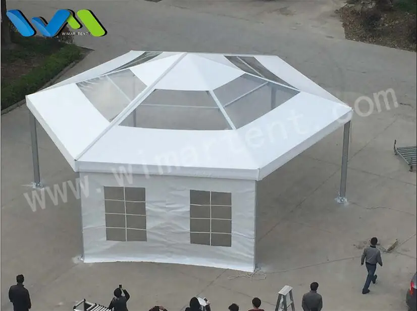 Span 12m Aluminum Octagonal Frame Multi Side Party Wedding Tent - Buy ...