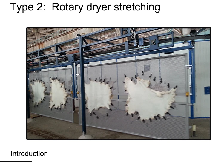 Leather Dry And Stretch Rotary Toggling Dryer Machine For Tannery Cow ...