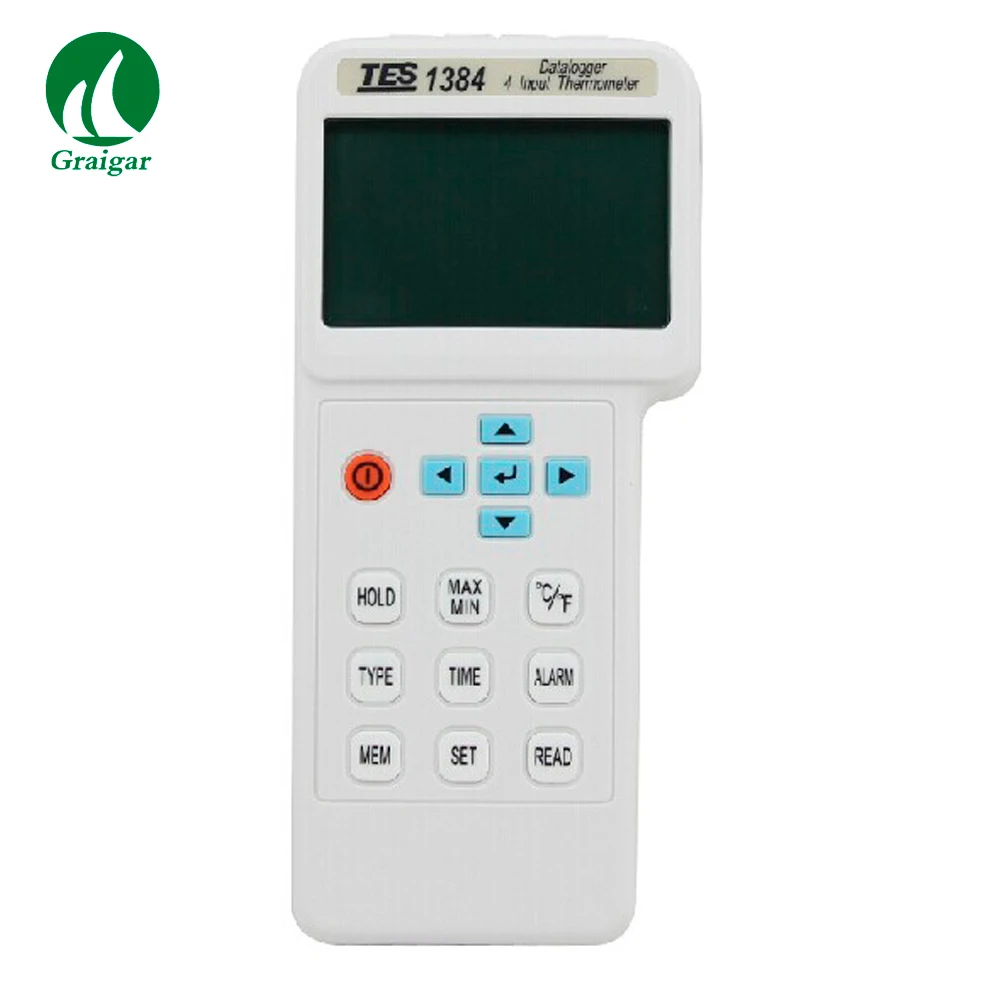 Tes-1384 Usb 4 Input Thermometer / Datalogger Industrial Datalogger ...