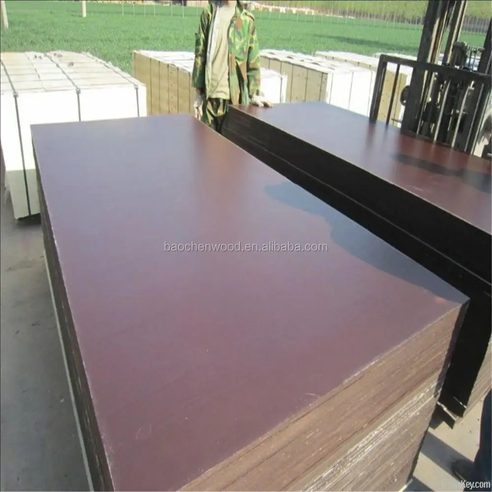 Kayu Lapis Tahan Air/outdoor Penggunaan Dilaminasi Phenolic Board/film ...