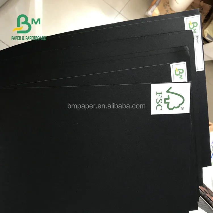 Folding Premium Quality 1mm Laminated Black Cardboard Sheets 700*1000mm ...