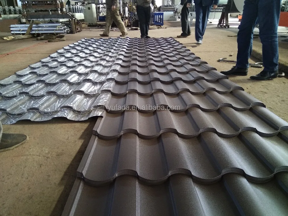 New Design Clay Roof Tile Machine Classic Profile Making Circular Tiles ...