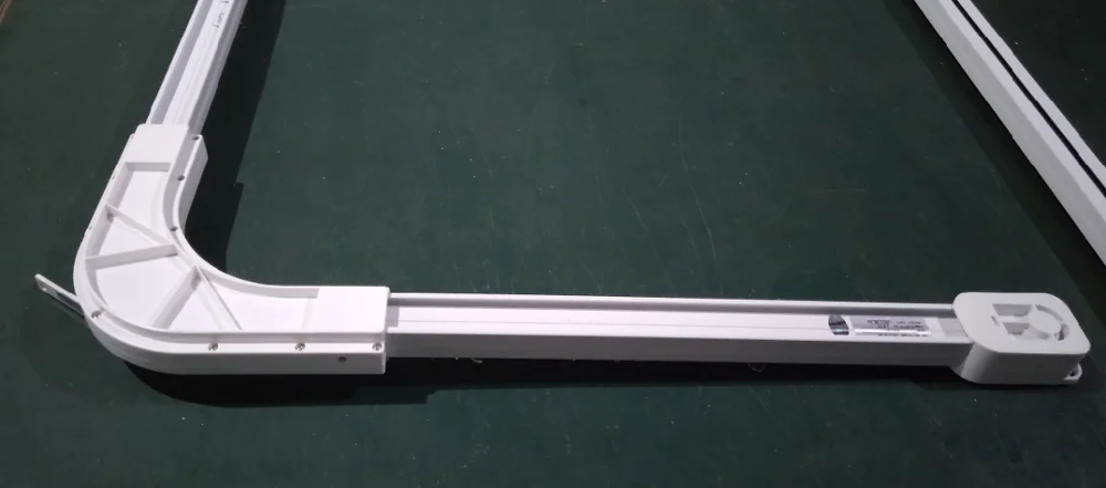 Keco 전문 곡선 커튼 트랙 커넥터 90 도 회전 사용 자동 커튼 레일 전기 커튼 시스템 Buy 곡선 커튼커튼 레일자동 커튼 Product On