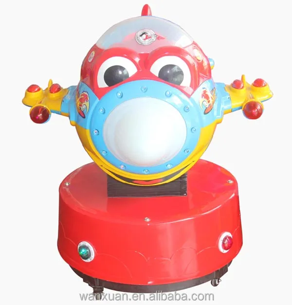 Coin Operated Rotating Aircraft Airplane Helicopter Kiddie Ride - Buy ...
