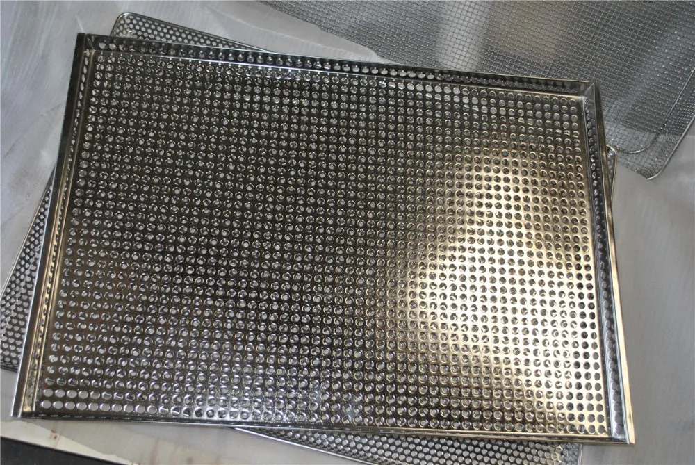 Customized Stainless Steel 304 Bakery Perforated Baking Sheet Pan ...