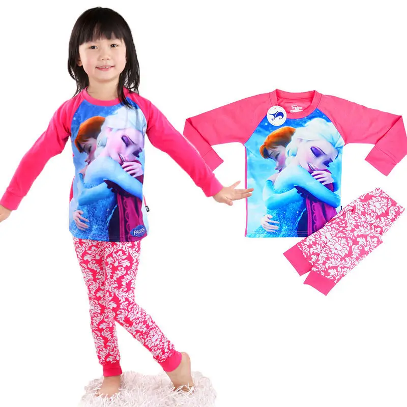 2020 Kids Clothes Sets Frozen Pajamas Wholesale Kid Clothing - Buy Kids ...