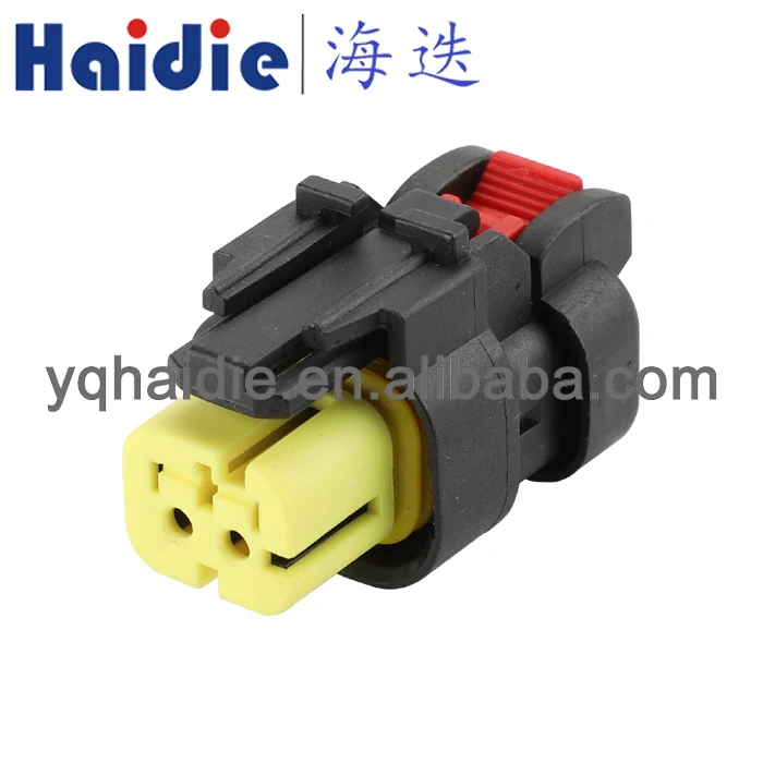 Haidie 2 Pin Female Tyco Waterproof Sealed Automotive Wire Harness ...