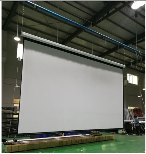 300 Inch Motorized Projection Screen With Remote Control - Buy ...