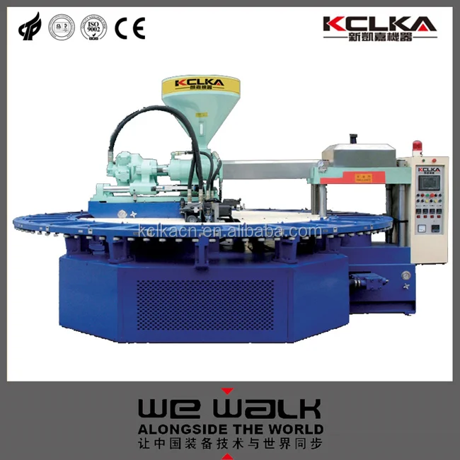 Pvc Plastic Shoe Slipper Shoe Making Machine Rotary Injection Molding ...