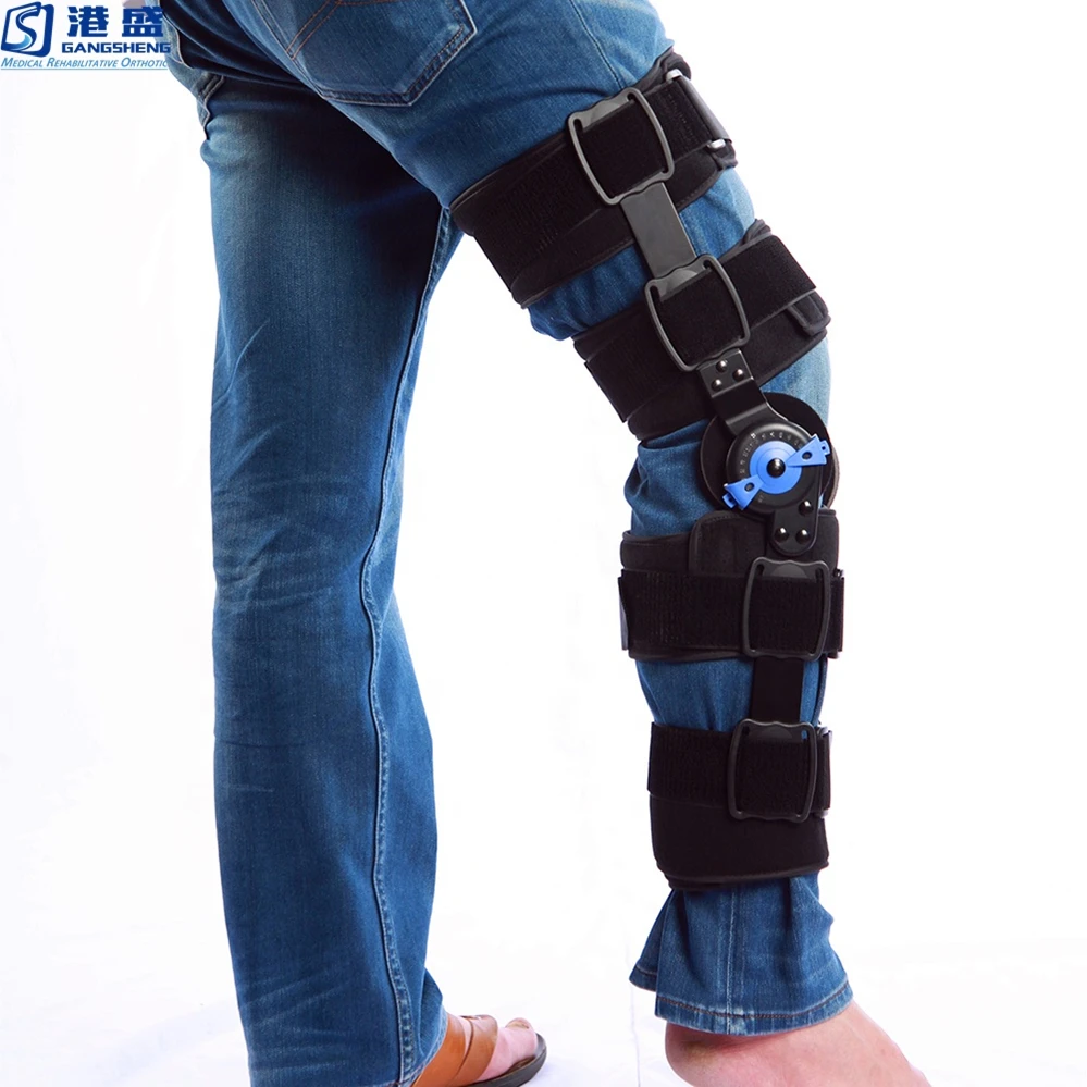 Medical Leg Stabilizing Knee Support Osteoarthritis Braces With Steel ...
