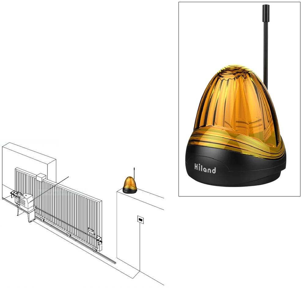 Electric Gate Opener Led Flashing Lamp F6000 - Buy Promotional Led ...