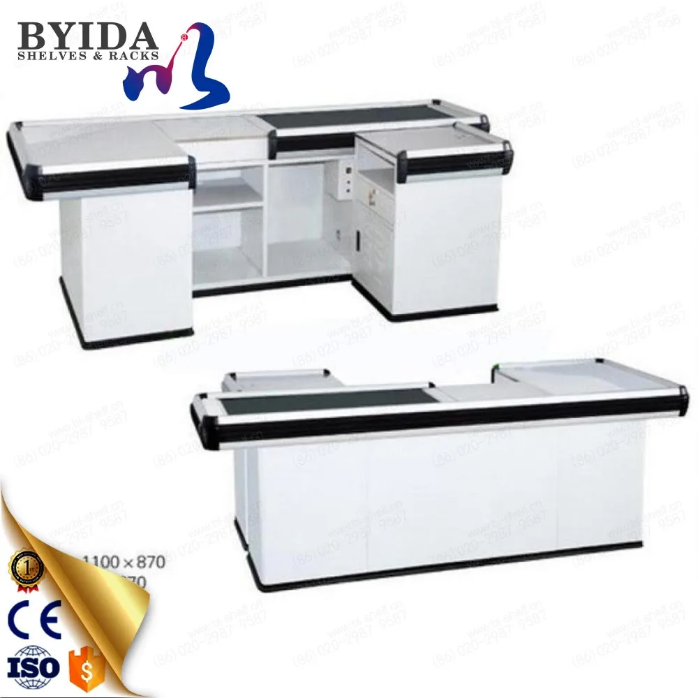Supermarket Checkout Counter Cashier Table Check Out Counter| Alibaba.com