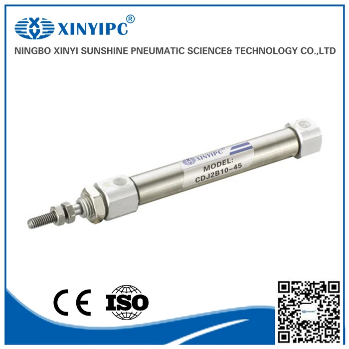 Mini Electric Cylinder Round Type Micro Air Pneumatic Cylinder - Buy ...