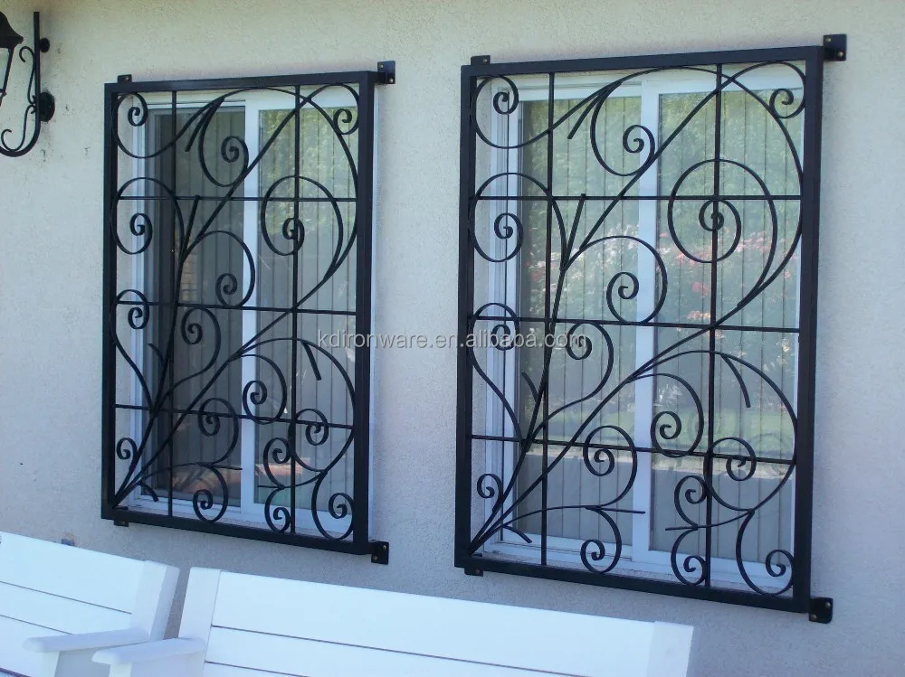 Wrought Iron Window Grates - Buy Decorative Window Grate,Window ...