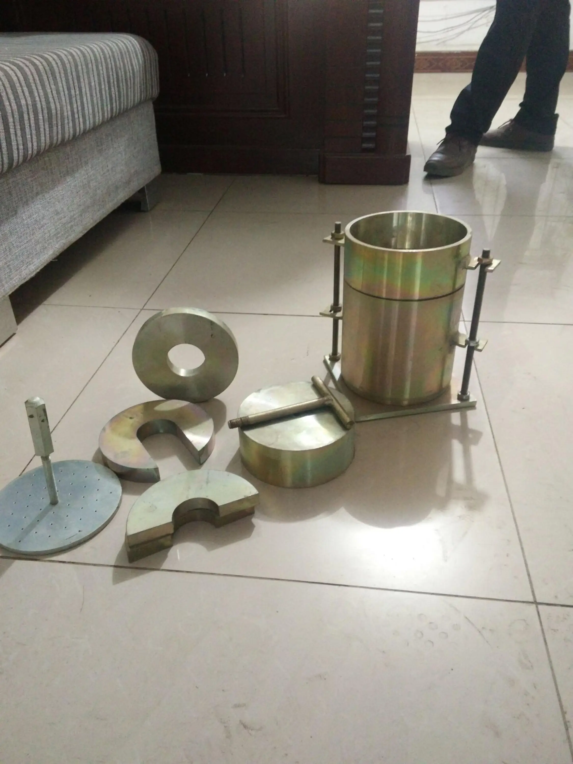 Cbr Compact Mould With Perforated Base - Buy Proctor Rammer Mold ...