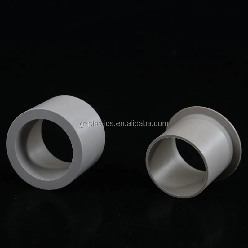 Custom Engineering Plastic Bearing Sleeve Delrin Acetal Polyacetal Cnc ...