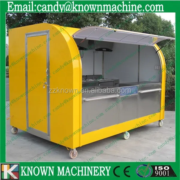 Oem Mobile Food Kitchen Cart/mobile Food Cart With Frozen Yogurt ...
