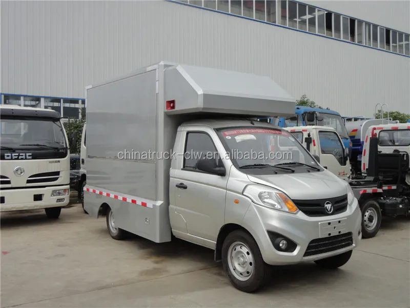 Foton Mini Cargo Van Japanese Shopping Mobile Truck For Sale - Buy ...