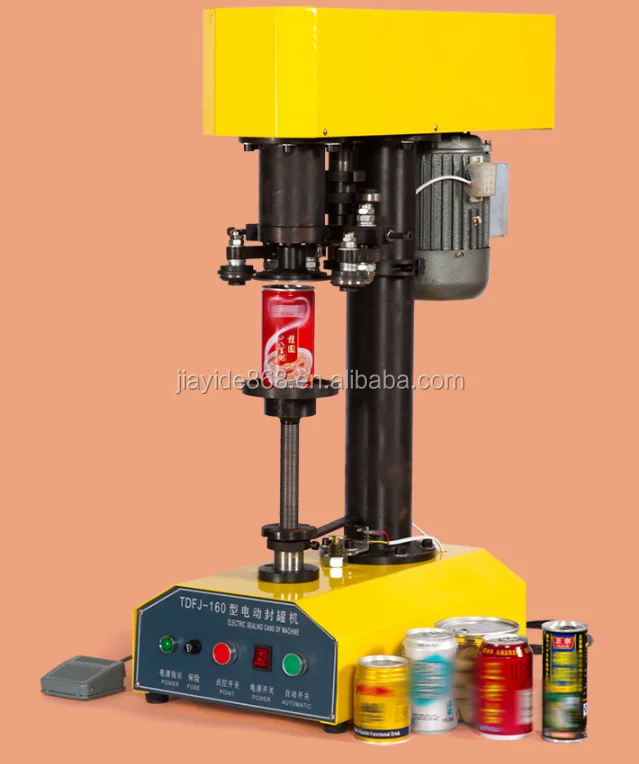 High Efficiency Semi-Automatic Beer Can Sealer - JYD