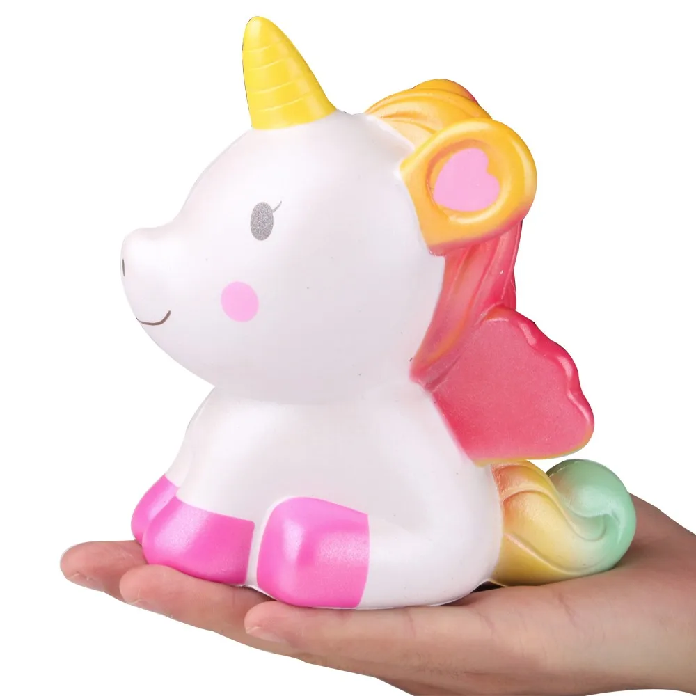 Squishy Animal Purple Blue Round Eyes Unicorn Toy - Buy Squishy Pokemon ...