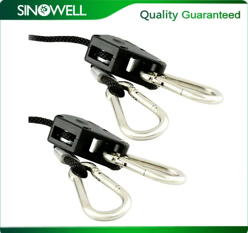 Heavy Duty Luggage Tie Down Straps,1/8" Adjustable Rope Ratchet Hanger ...