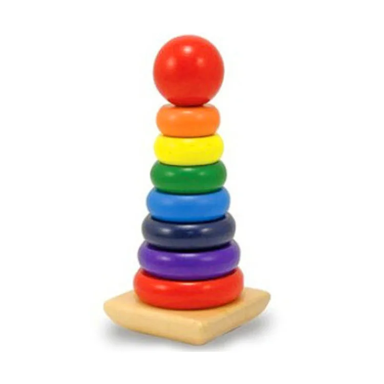 Melissa & Doug Rainbow Stacker - Educational Manipulative Toy