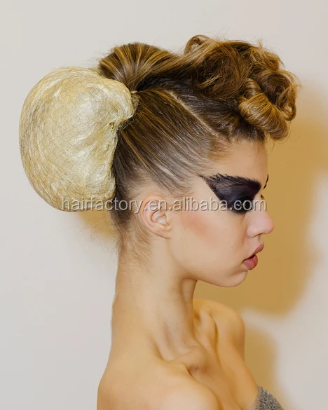 Wedding Bridal Fashion Oblong Synthetic Hair Padding For Updo - Buy ...