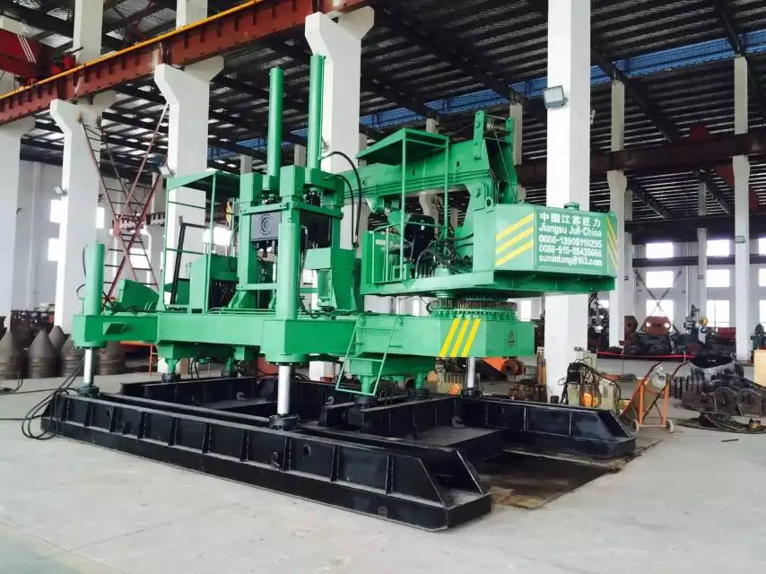Best Price Hydraulic Press Pile Machine/small Pile Driving Machine ...