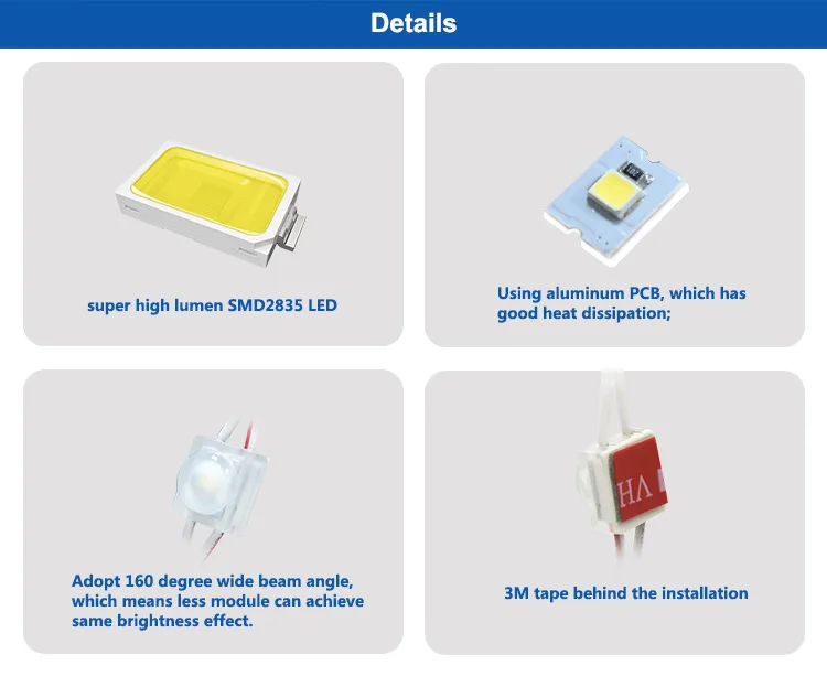 2018 New-designed And High Lumen Smd2835 Led Ip67 Waterproof Mini Led ...