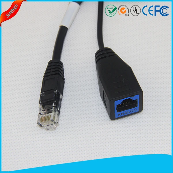 Rj45/rs485 Splitter To 4 Rj45 8 Connector Cat 6 Wiring Cable - Buy Rj45 ...
