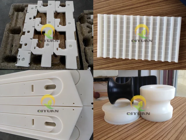 Customized Uhmwpe Plastic Slide Bushing Hdpe Wear Parts Pe Chain - Buy ...