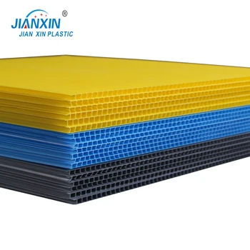 Coloured Correx Fluted Plastic Board Coroplast Fluted Polypropylene ...