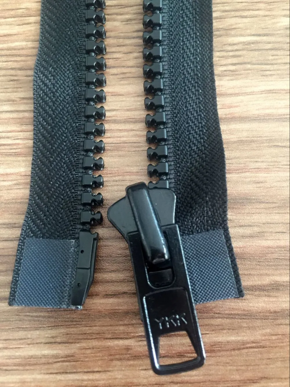 20.5cm Black No.10 Vislon Zipper Open-end With "e" Finish Da Auto-lock ...