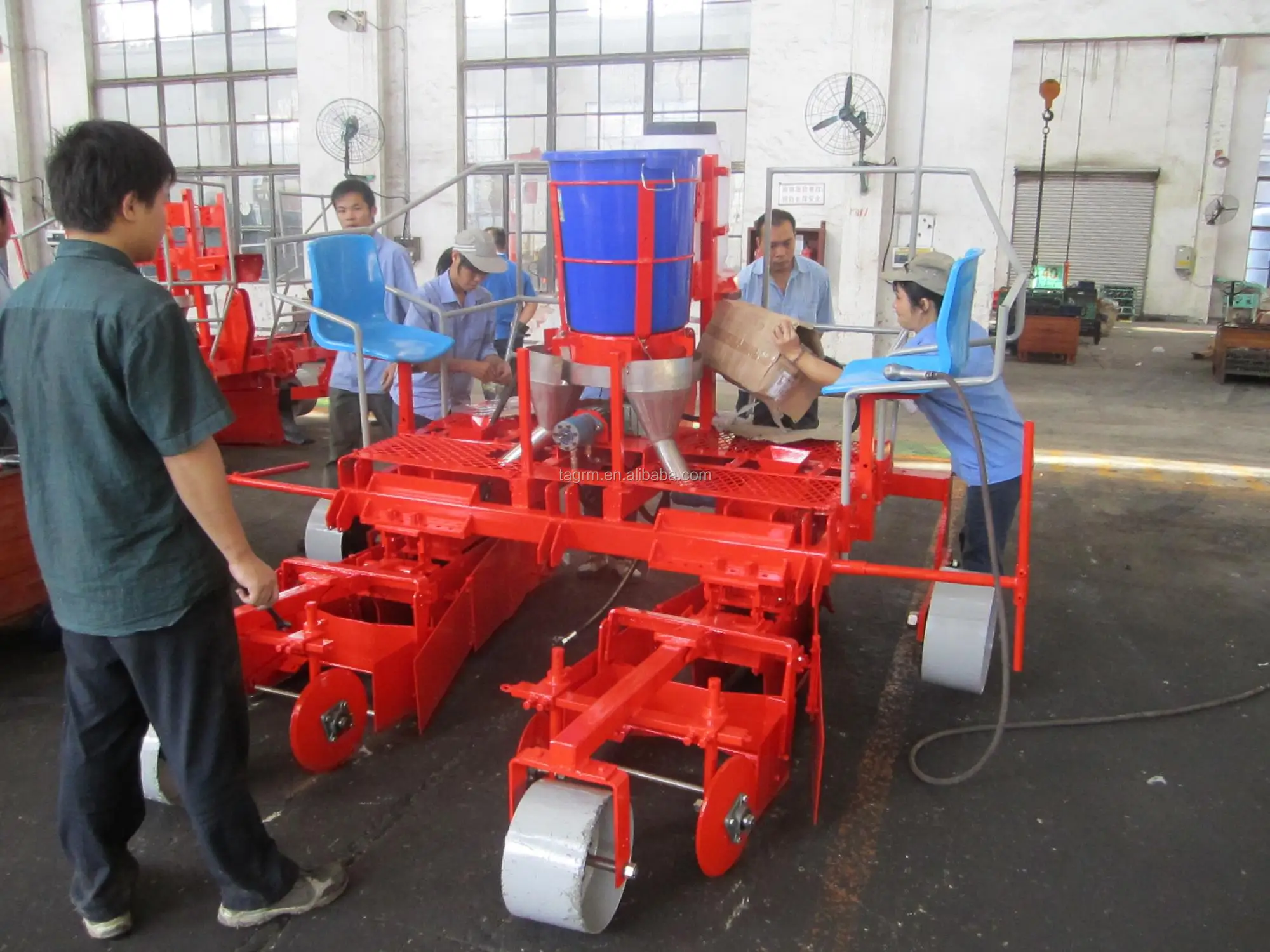 Sugarcane Mechanization Equipment 2 Rows Sugarcane Planter Factory ...