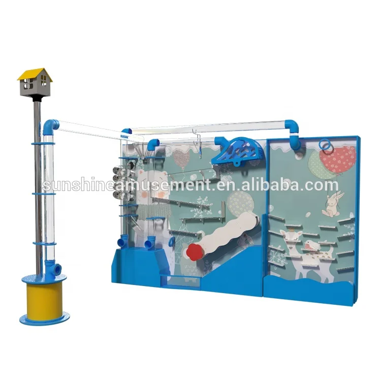 Indoor Playground Interactive Theme Park Ball Game Interactive Wall ...