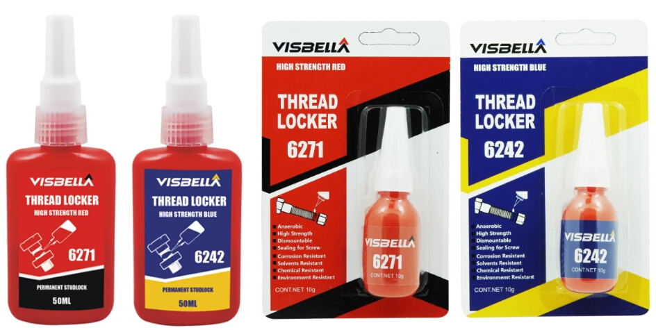 10ml 50ml Anaerobic Adhesive Thread Locker Sealant - Buy Threadlocking ...