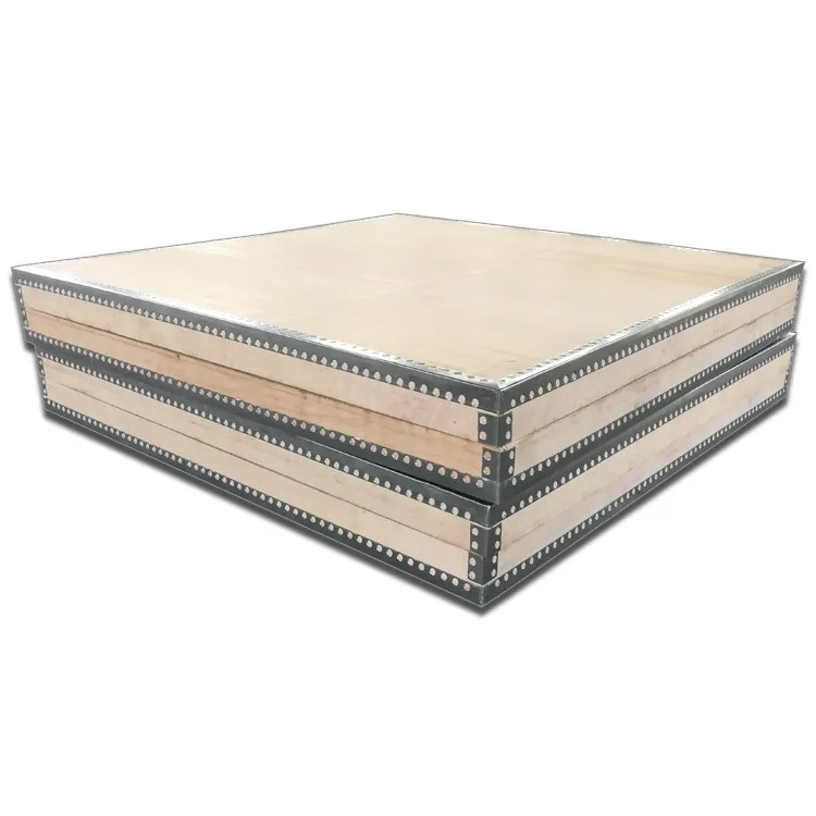 Grape Foldable Wooden Transport Packing Box - ISO UN Certified