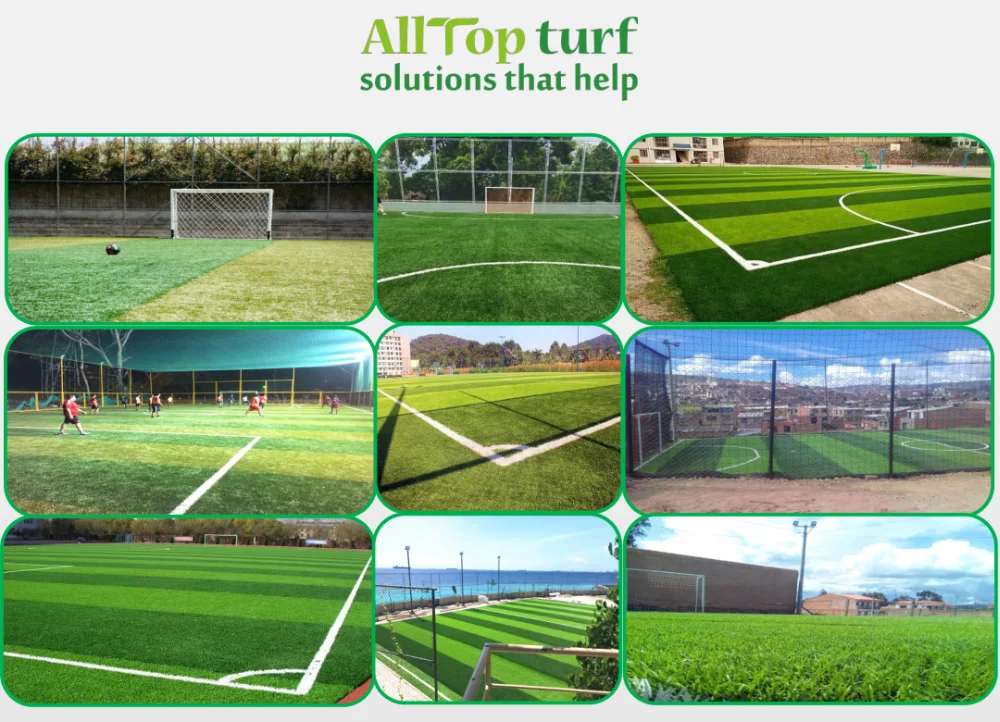 High Performance Uv Proof Artificial Grass Turf For Football Field ...