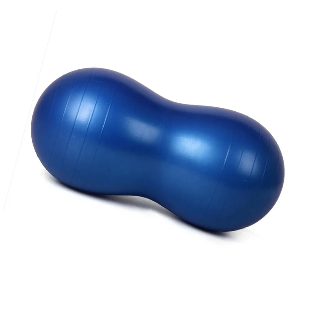 Inflatable Pilates Fitness Exercise Yoga Peanut Oval Gym Ball