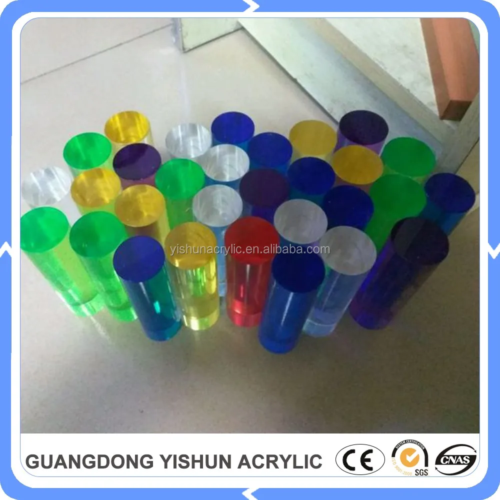 Professional Custom Led Light Acrylic Rod Pmma Rod Casting Colorful ...