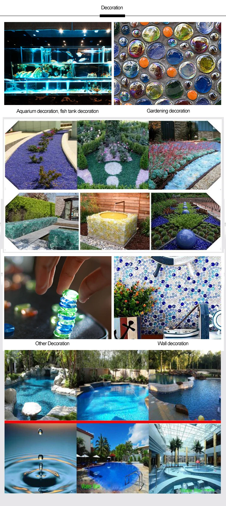 Decorative Flat Colored Glass Pebbles For Garden Buy Coloured Glass Pebblescoloured Glass