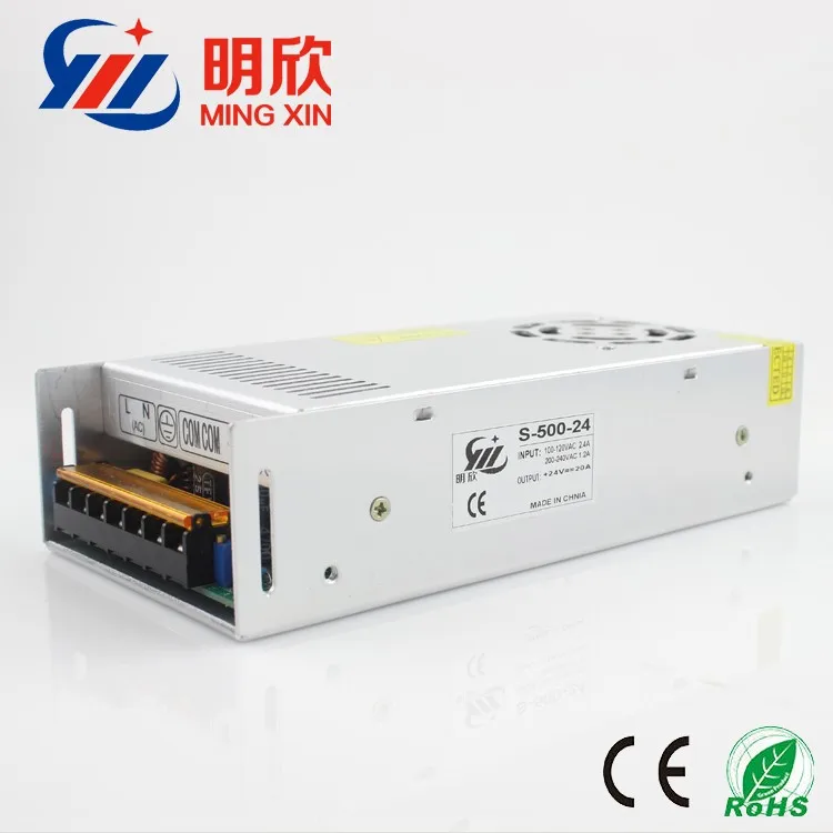 Adjustable Dc 0- 24v 20a 500w Led Switching Power Supply,Dc 24v Power ...