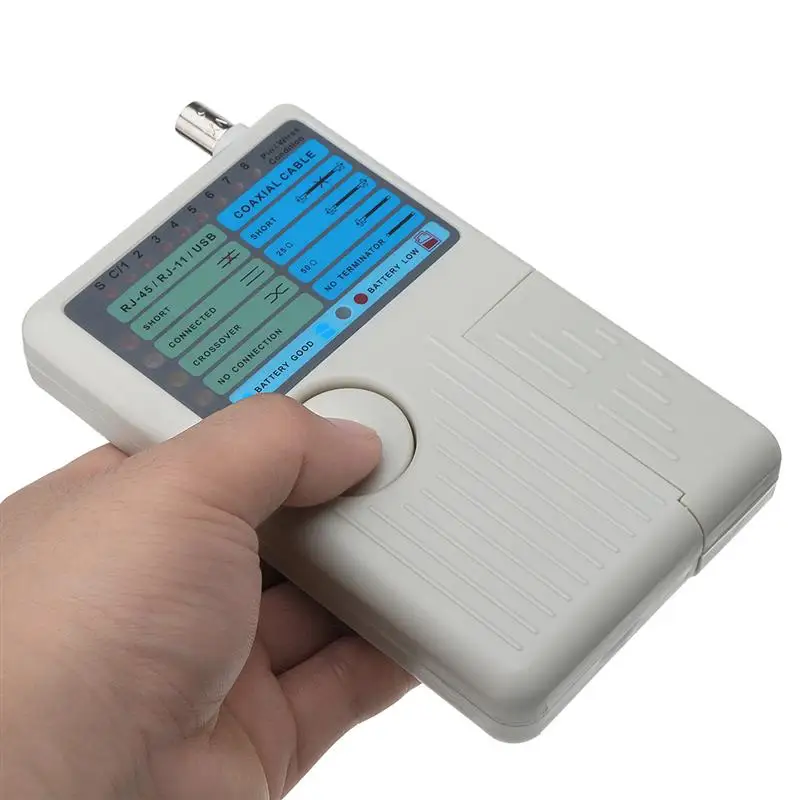 4 In 1 Network Cable Tester Rj45/rj11/usb/bnc Lan Cable Cat5 Cat6 Wire ...