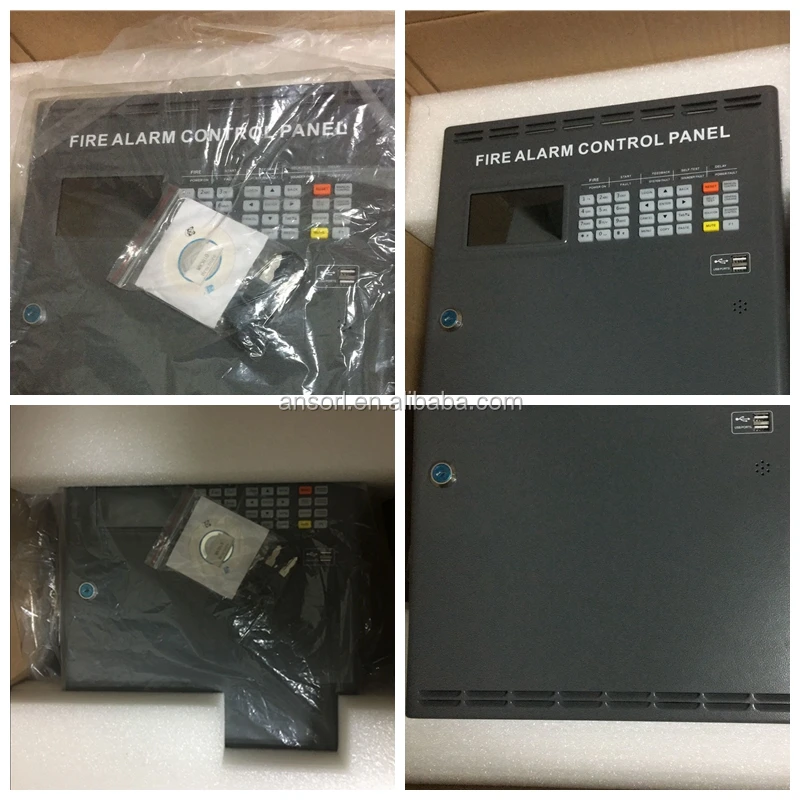 2 Loops Addressable Fire Alarm Control Panel by ANSORL