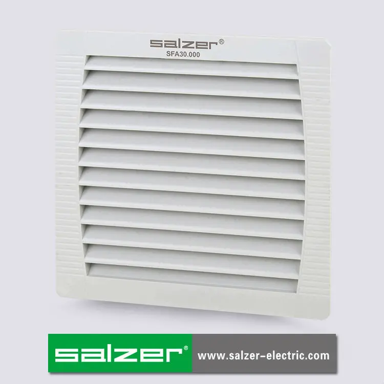 Salzer Sfa30.000 Dimension 202x202mm Ip54 Plastic Fan Filter 9804 ...