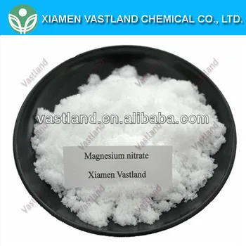 Purity 98% Magnesium Nitrate Chemical Formula Mg (no3)2.6h2o - Buy ...