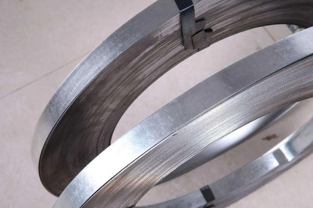 Customised 0.3mm-3.0mm Galvanized Steel Strap For Packing High Tensile ...